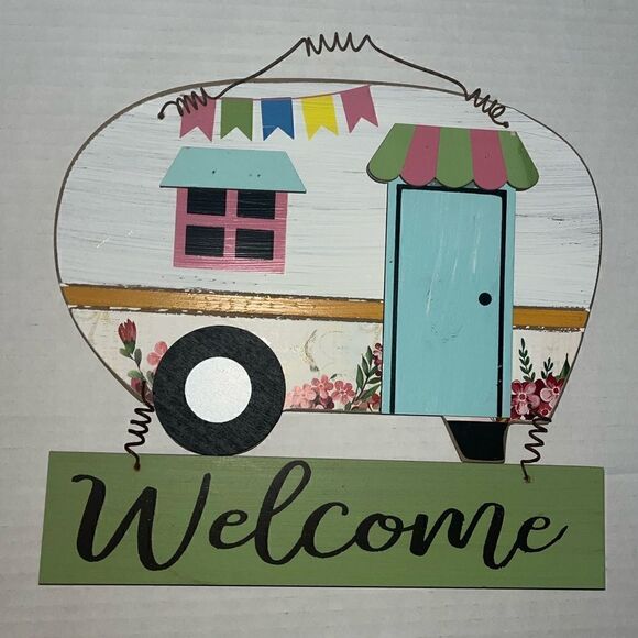 Accents | Retro Camper Welcomesign | Poshmark